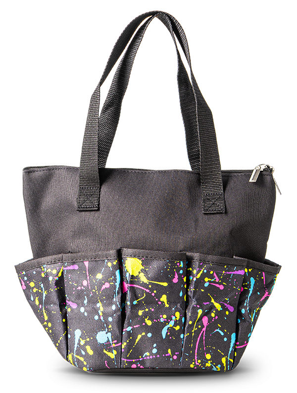 Paint Splatter Pattern Zipper Tote Medium – Bingo Innovation