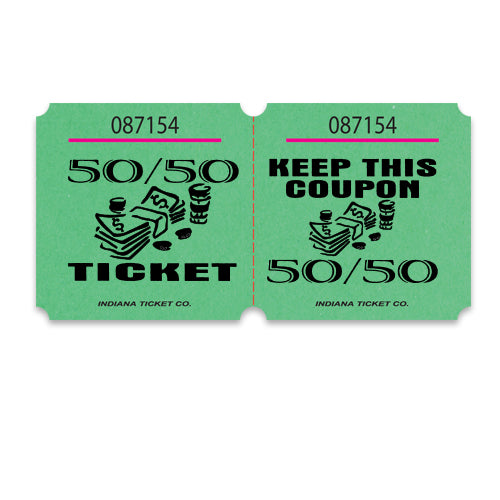 50/50 Double Roll Tickets – Bingo Innovation