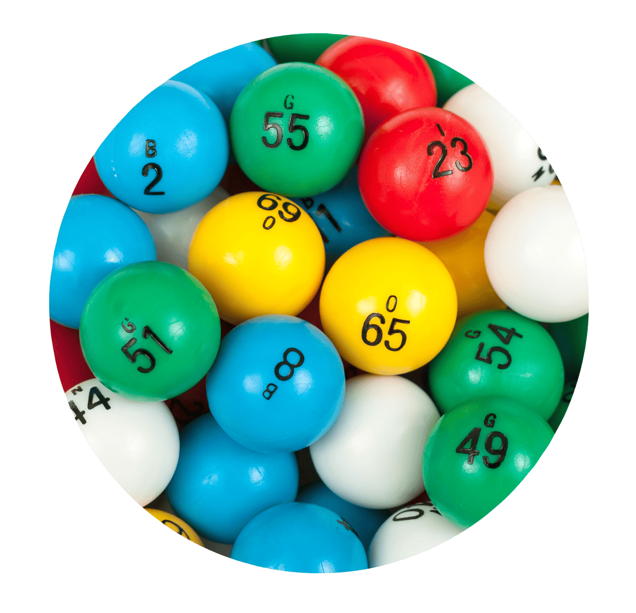 7/8" Plastic Non Window Bingo Balls – Bingo Innovation