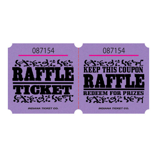 2 Part Raffle Tickets – Bingo Innovation
