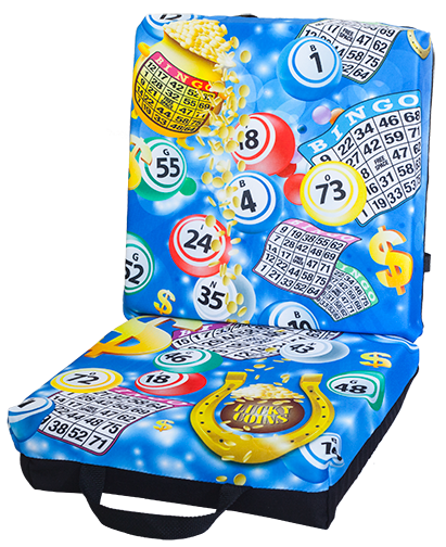 Bingo Blue Ball Double Cushion – Bingo Innovation