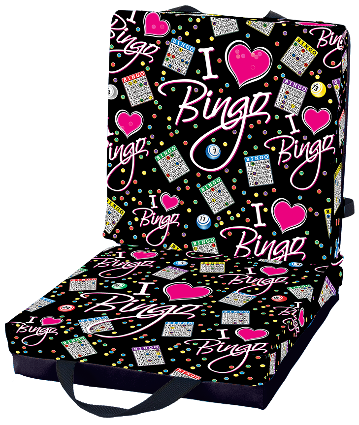 I Love Bingo Double Cushion – Bingo Innovation